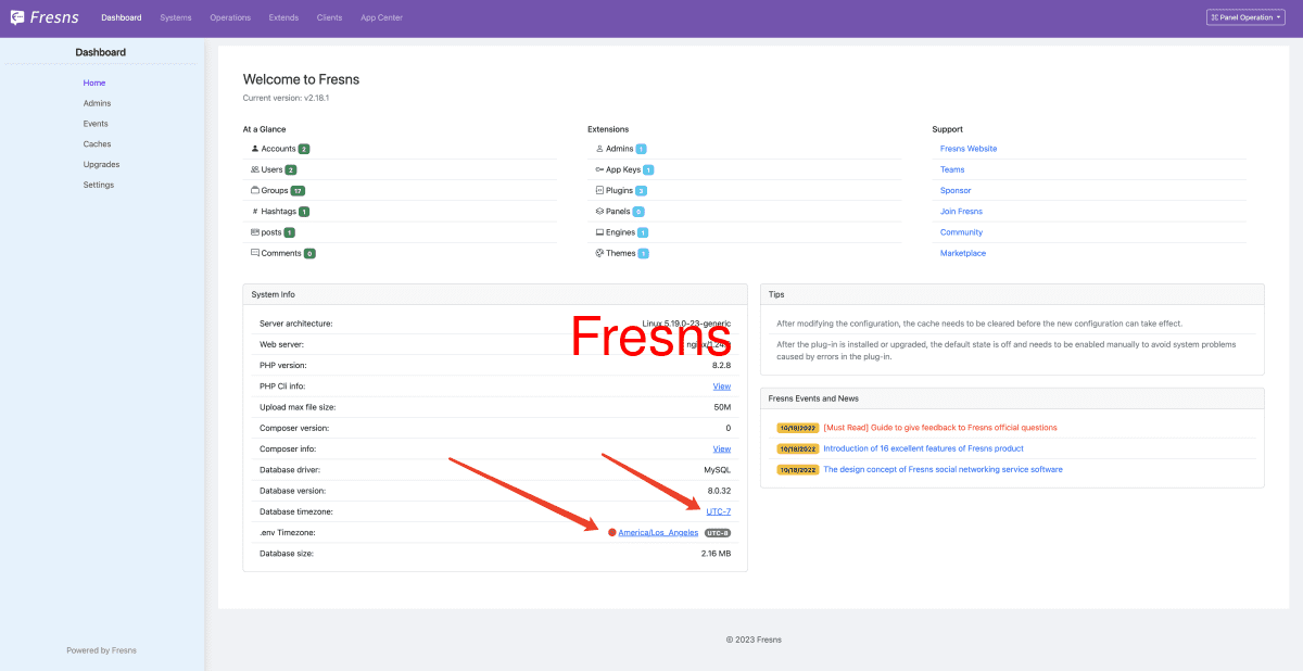 使用指南 - Fresns 开源版社区