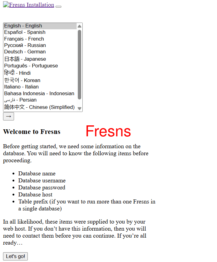 Live - Fresns Open Source Community