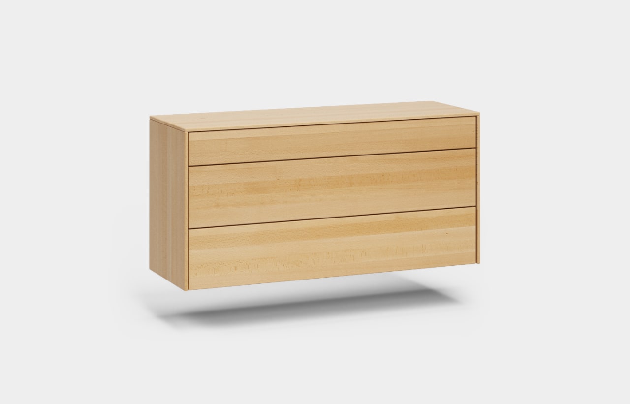 SH501 Sideboard zur Wandaufhängung 1-spaltig | Frohraum