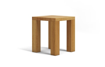 Hocker aus Eiche Massiv