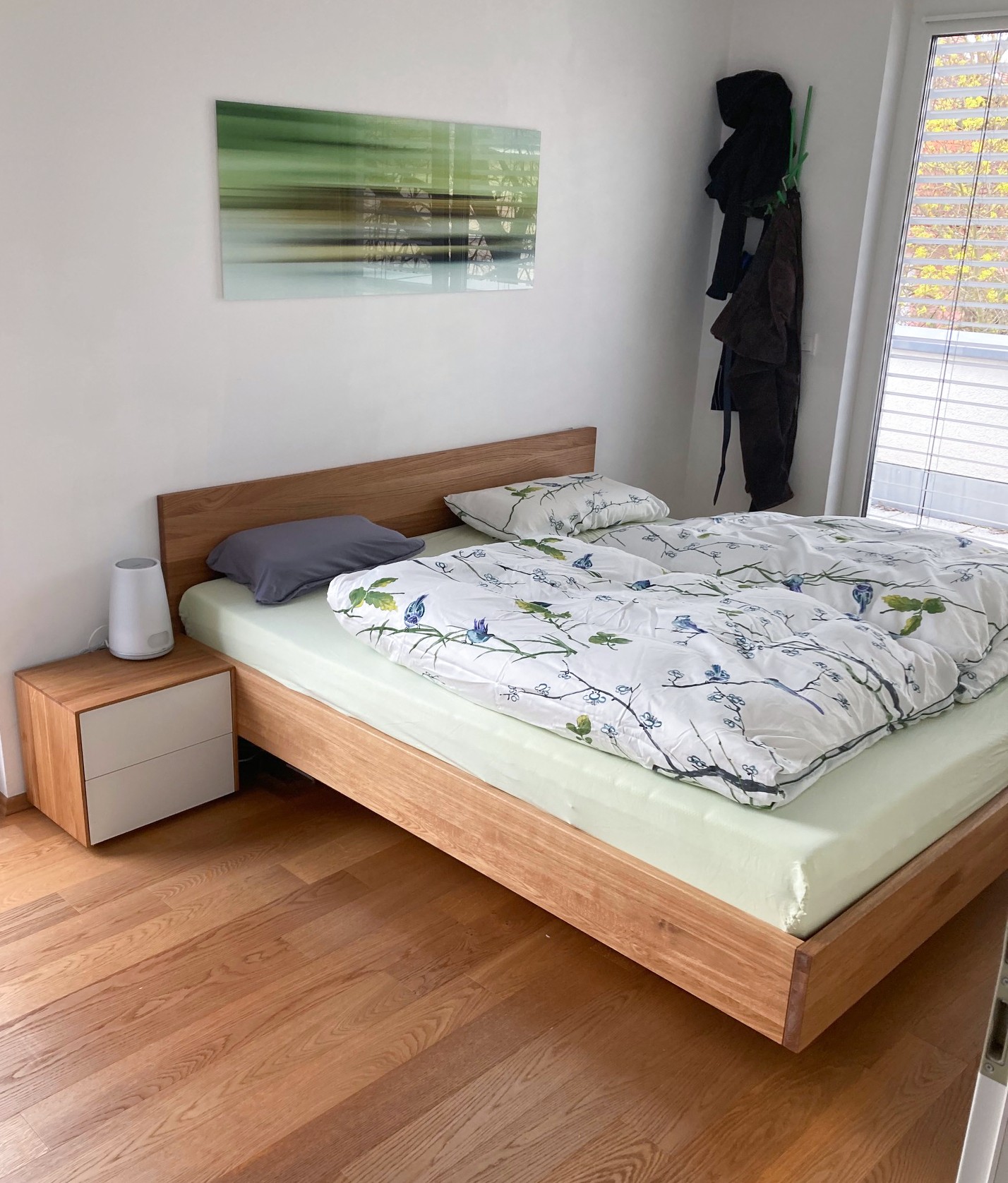 Bett Eiche massiv selbst konfigurieren | Frohraum