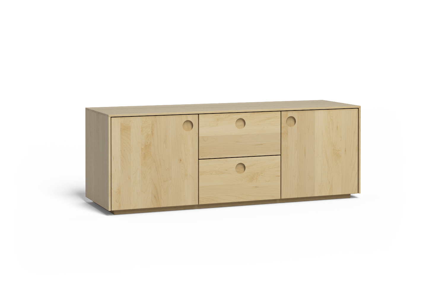 Lowboards nach Maß aus Ahorn | Frohraum