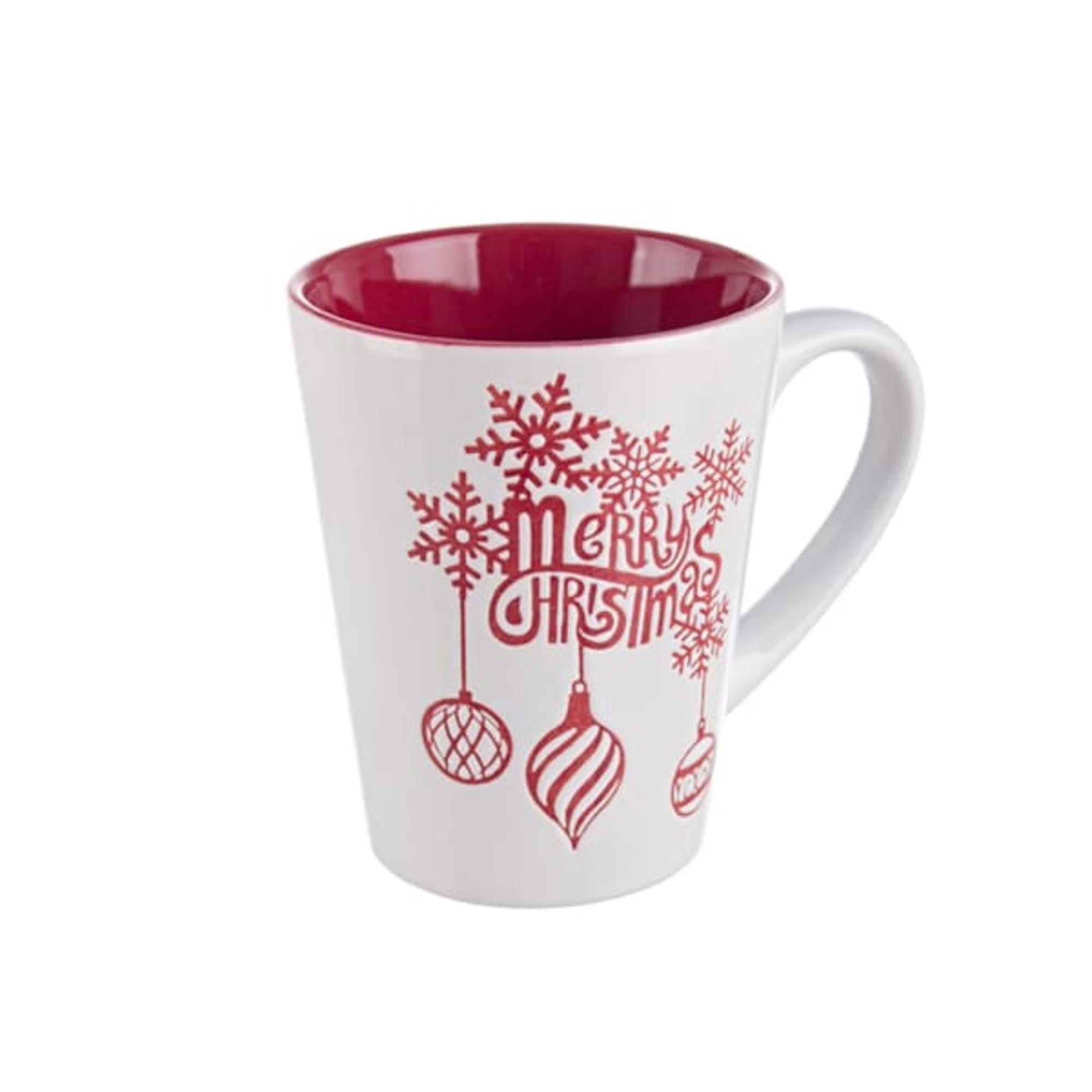 Taza navideña blanca 2 unidades | Fronda