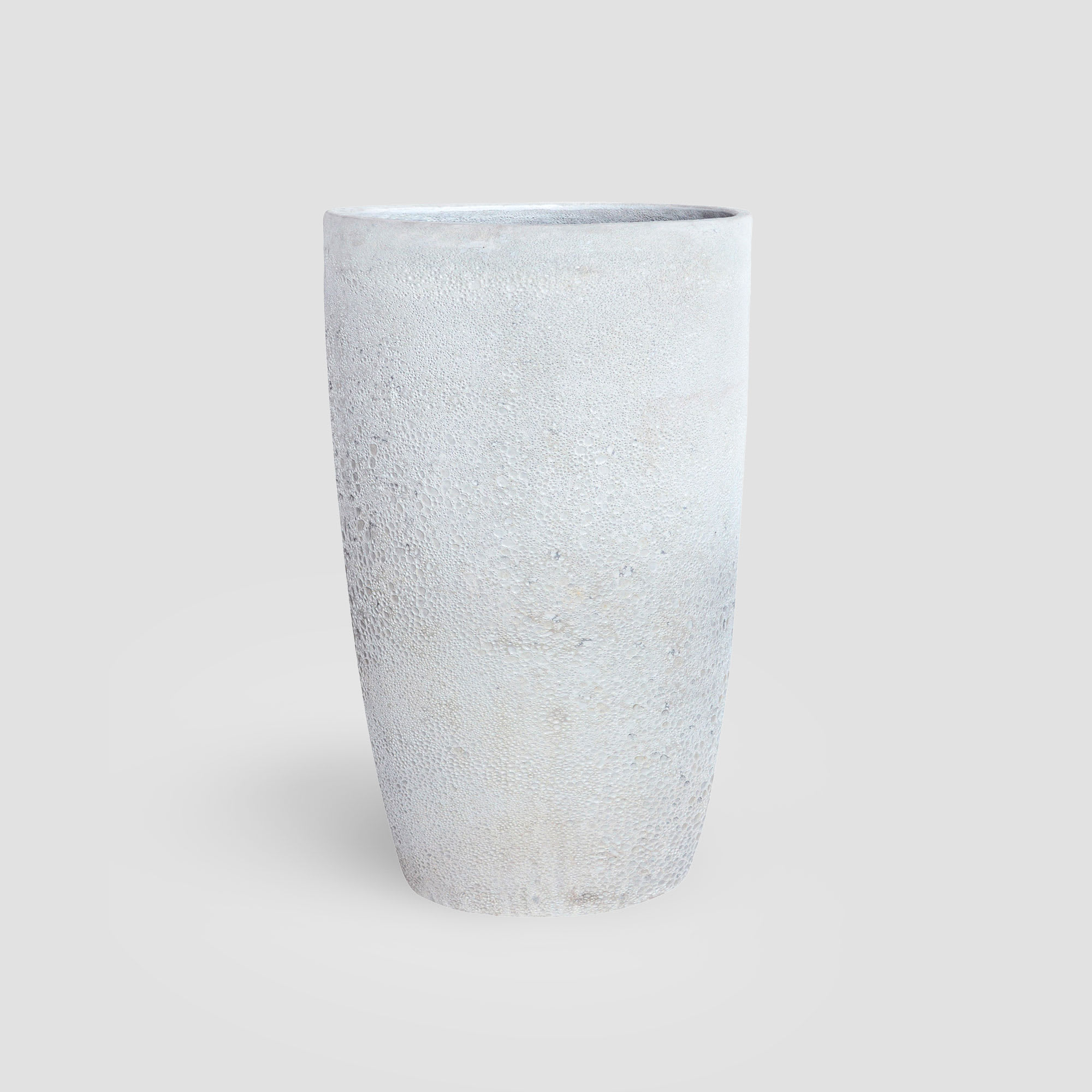 Maceta Fronda Angkor blanco (Campana alta) | Fronda