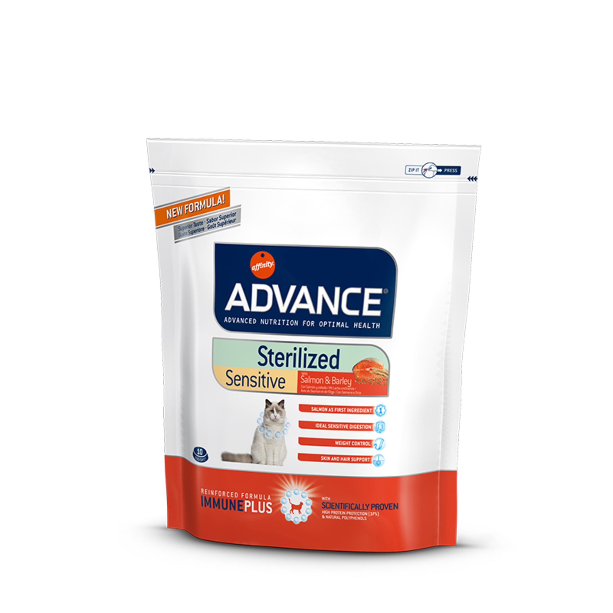 Advance sensitive sterilized de salmón | Fronda