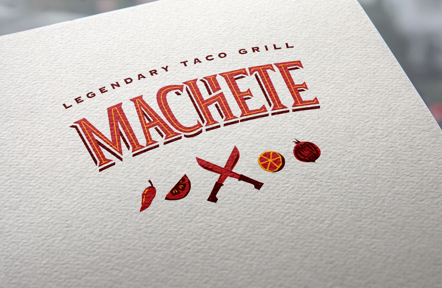 Machete | Diseño de logotipo por FRONT: