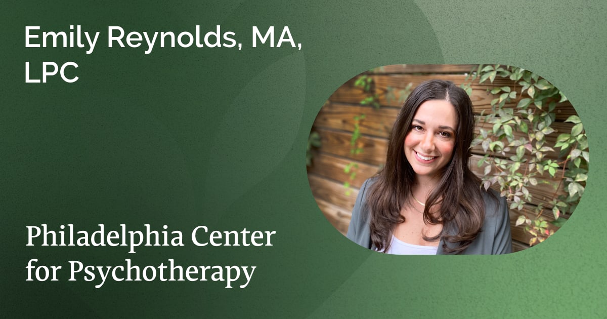 Emily Reynolds | Philadelphia Center for Psychotherapy