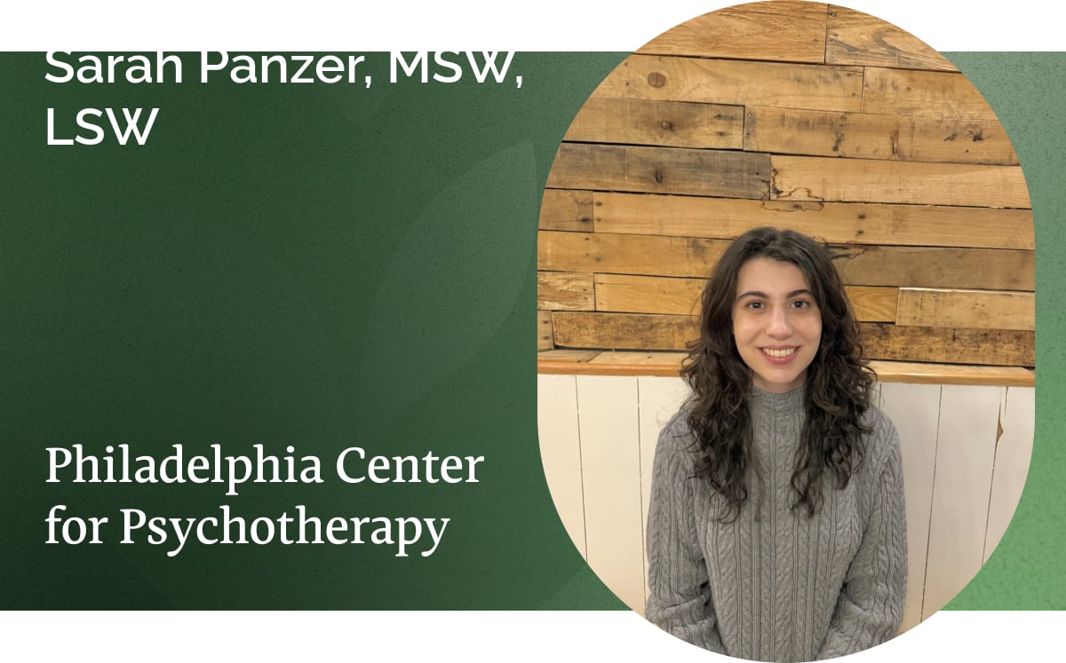 Sarah Panzer | Philadelphia Center for Psychotherapy