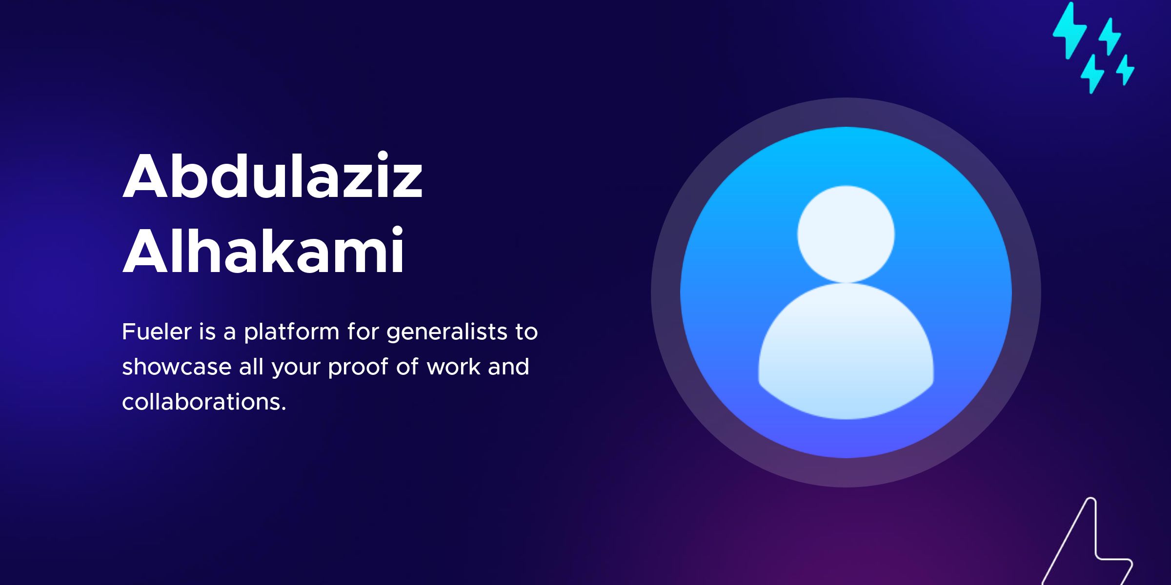 Abdulaziz Alhakami on Fueler.io