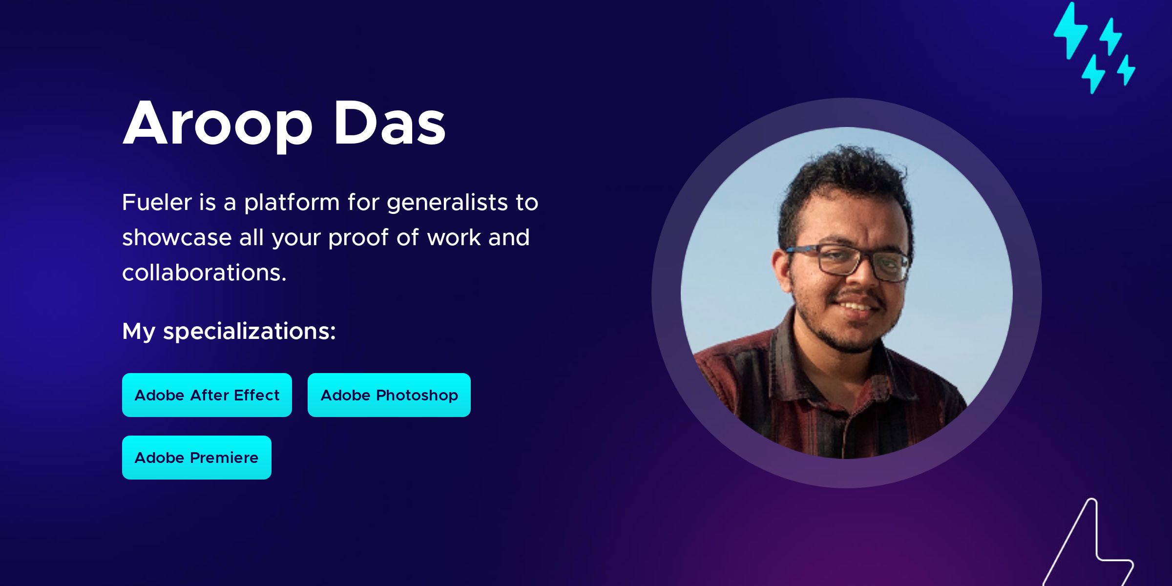 Aroop Das on Fueler.io