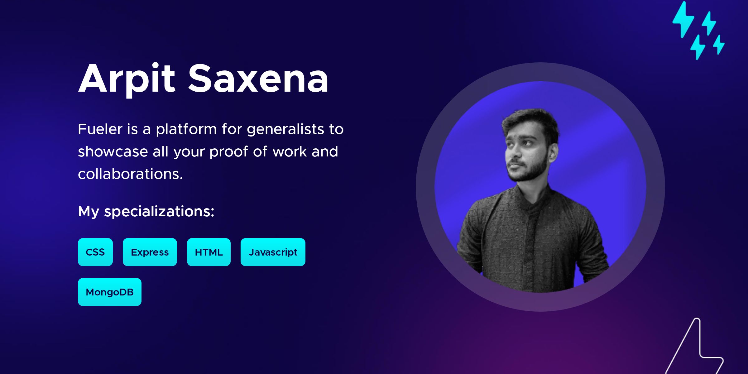 Collaborations | Arpit Saxena on Fueler.io