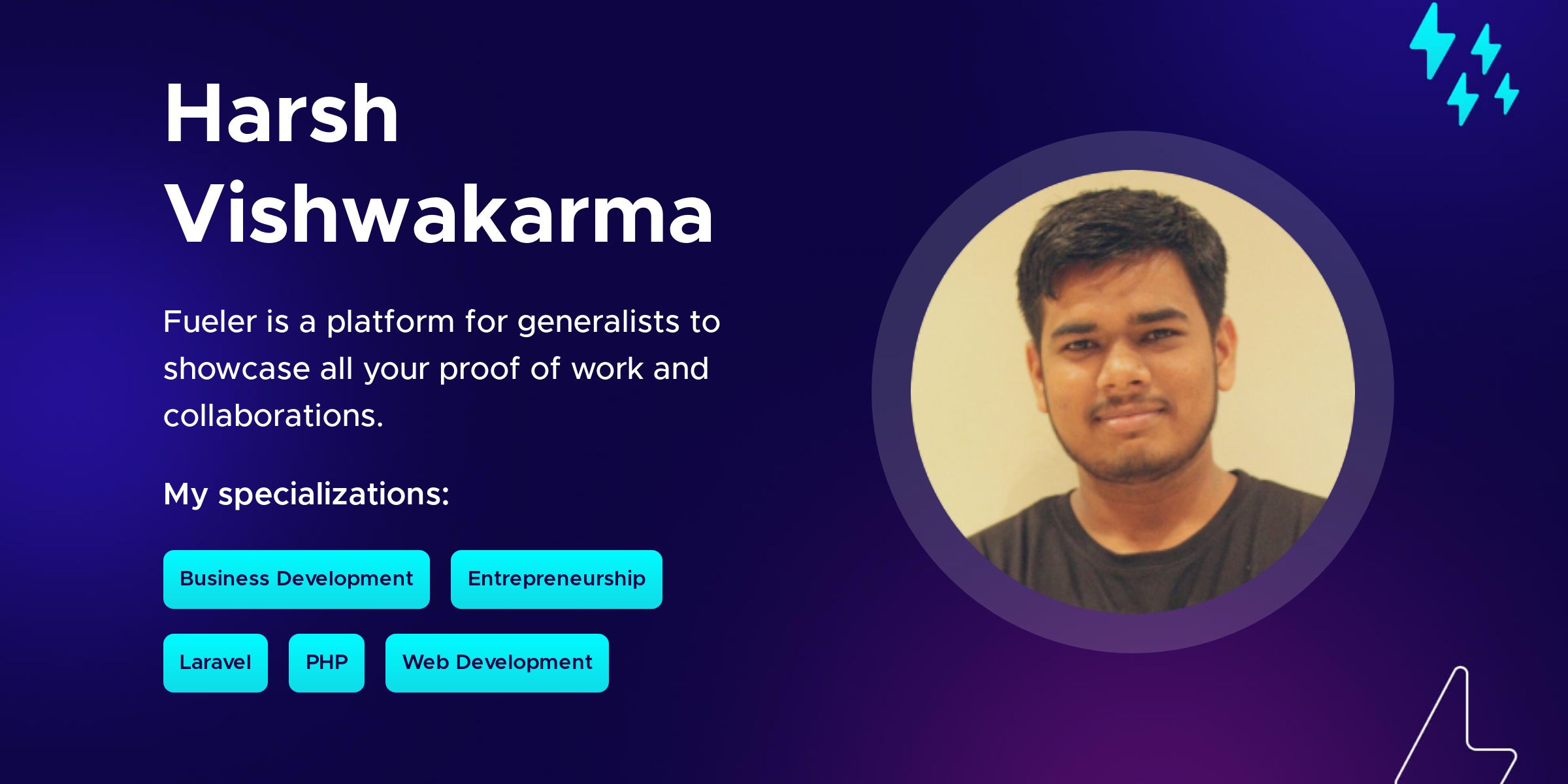 Harsh Vishwakarma on Fueler.io