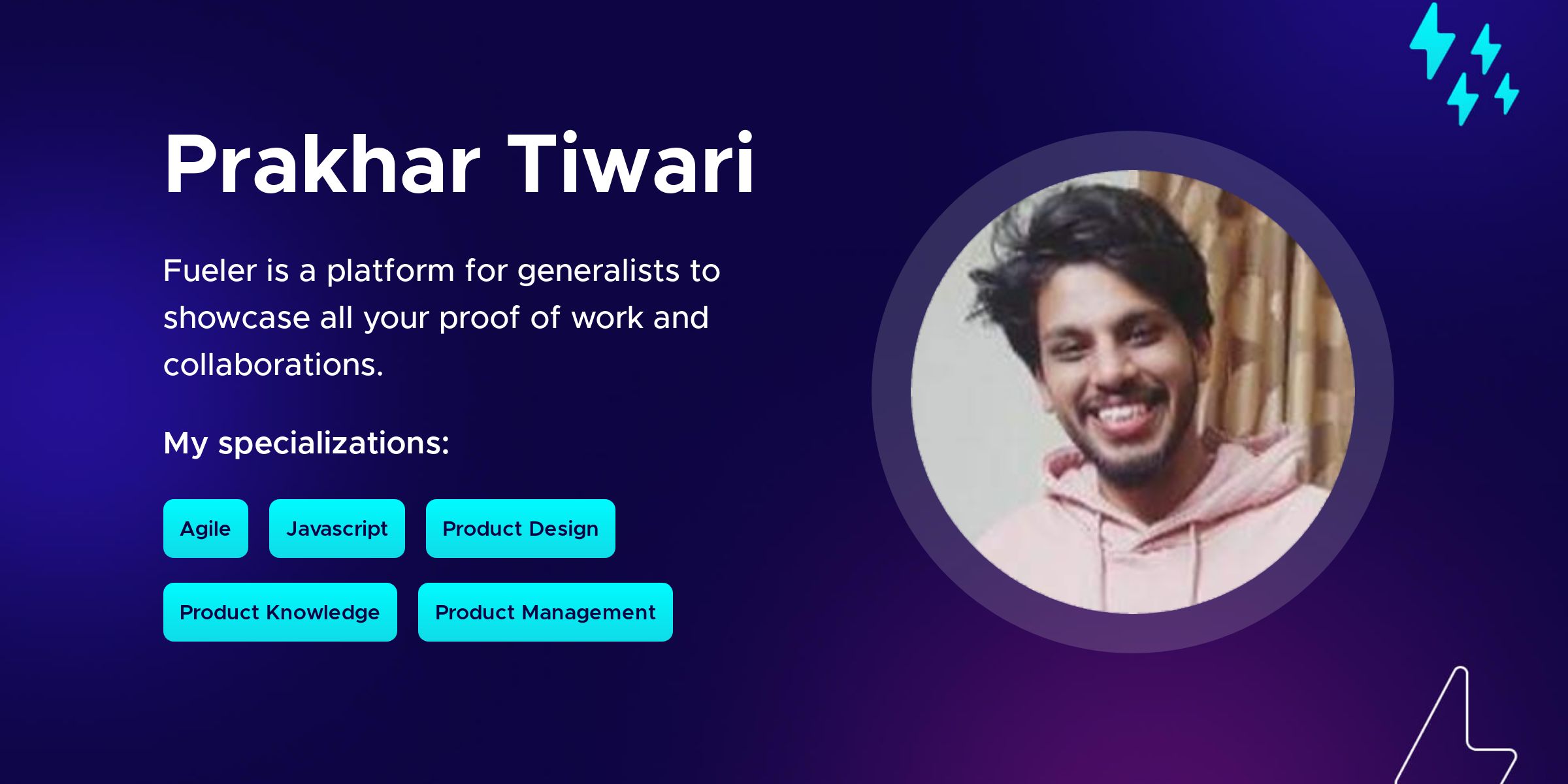 Prakhar Tiwari on Fueler.io