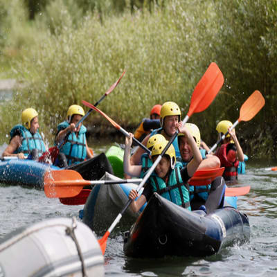 Hot-Dog canoeing, full day on the Gave de Pau river - Funbooker