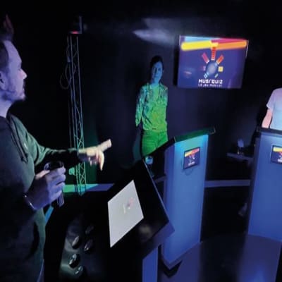 Prueba musical a ciegas en el distrito 2 de Lyon