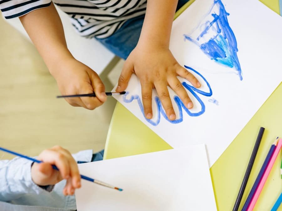 Parent/child drawing workshop in Anse (69)