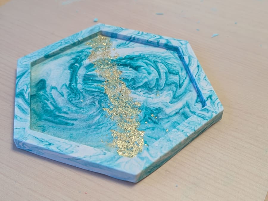 Jesmonite discovery workshop in La Rochelle (17)