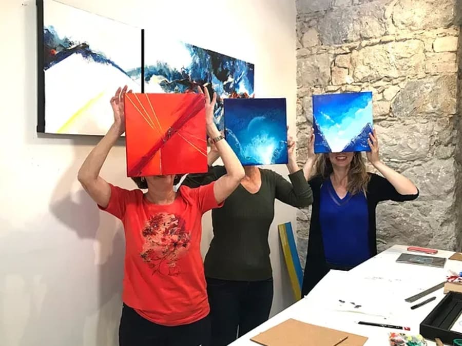 Atelier Peinture avec un artiste international à Nice (06) - Funbooker