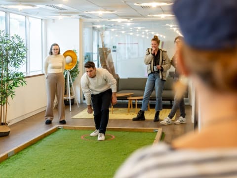 Animation terrain éphémère de Pétanque/Mölkky/Cornhole en IDF