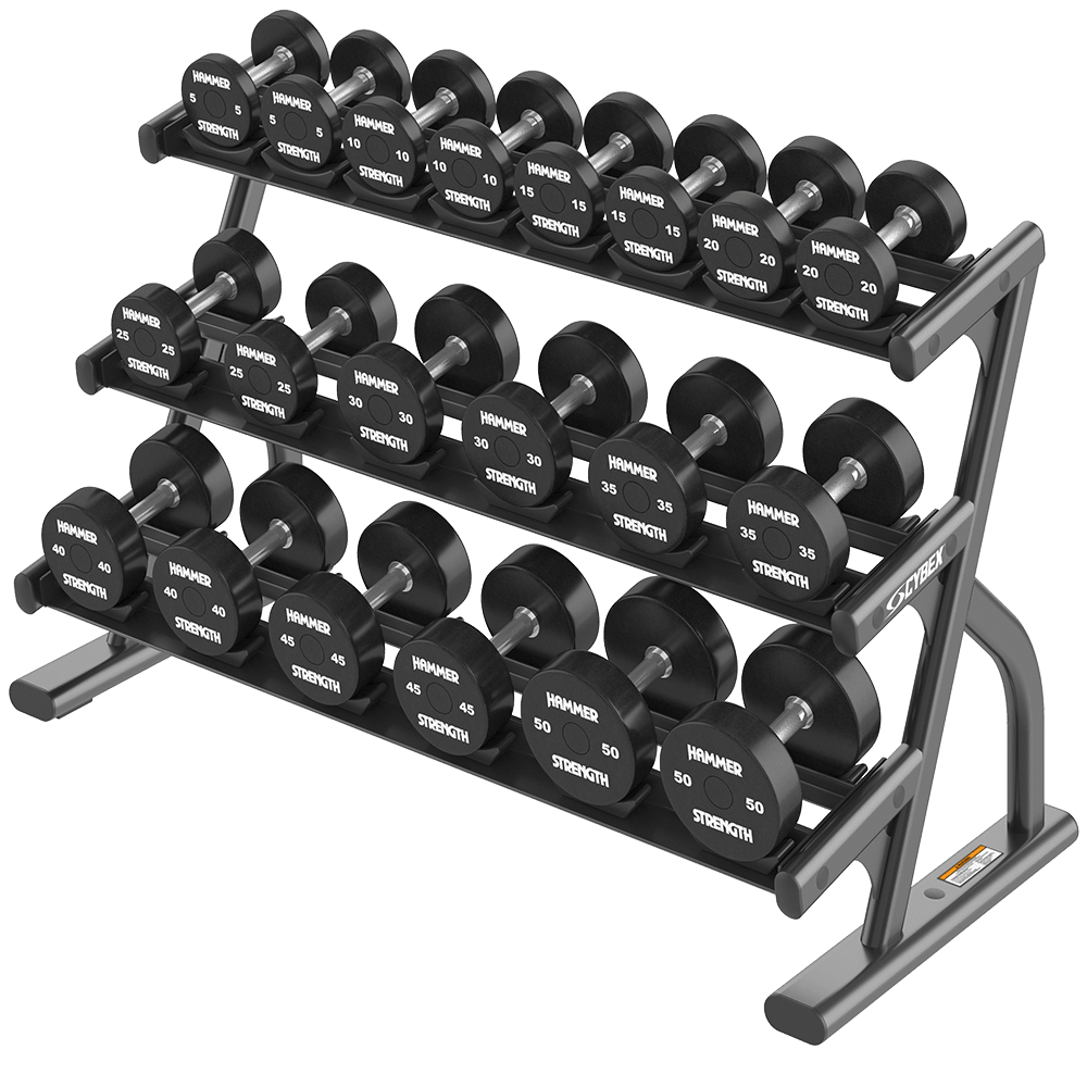 Cybex Ion Series 3-Tier Short Saddle Rack - Functional Fitness Products