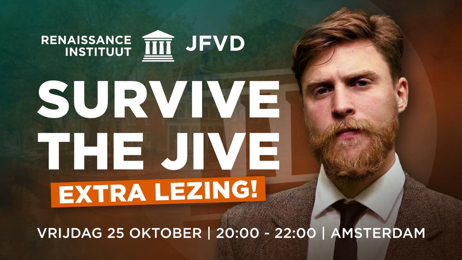 JFVD & RI: borrellezing met Survive The Jive! - Forum voor Democratie