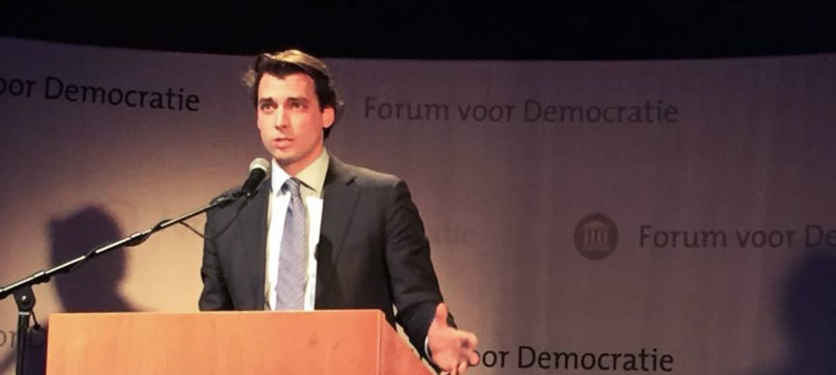 Thierry Baudet: FVD is het vlaggeschip van de renaissancevloot. - Forum voor Democratie