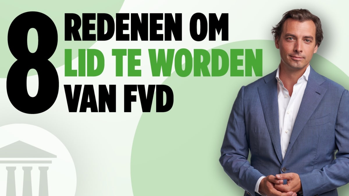 8 redenen om lid te worden van FVD (vóór 1 januari) - Forum voor Democratie