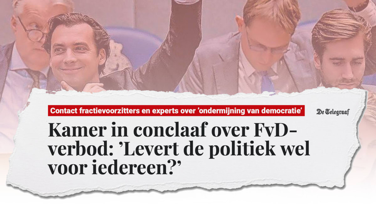 Partijverbod dreigt voor FVD, uw steun is hard nodig! - Forum voor Democratie