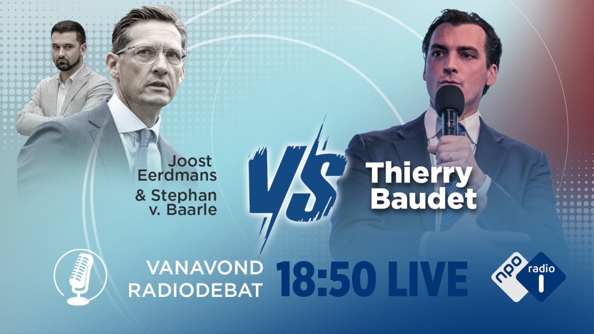 Kijk live mee: Baudet (FVD) in debat met Eerdmans (JA21) en Van Baarle (DENK) - Forum voor ...