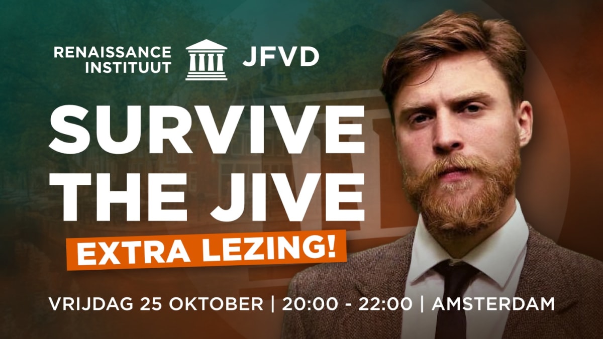 JFVD & RI: borrellezing met Survive The Jive! - Forum voor Democratie