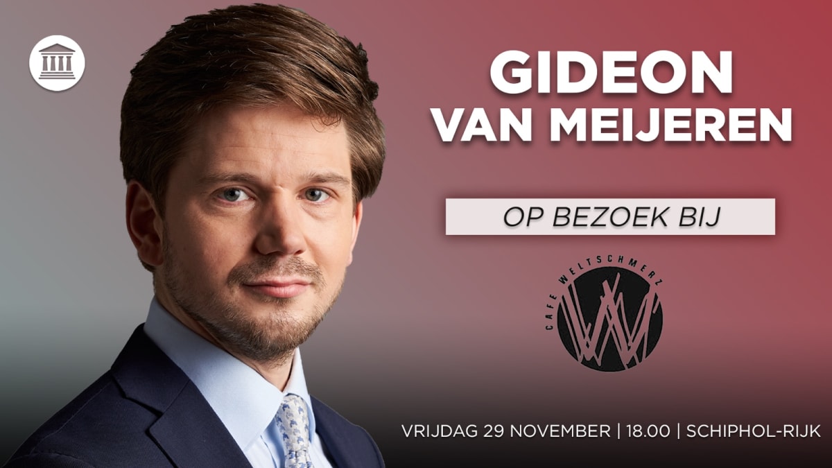 Gideon van Meijeren bij Café Weltschmerz - Forum voor Democratie