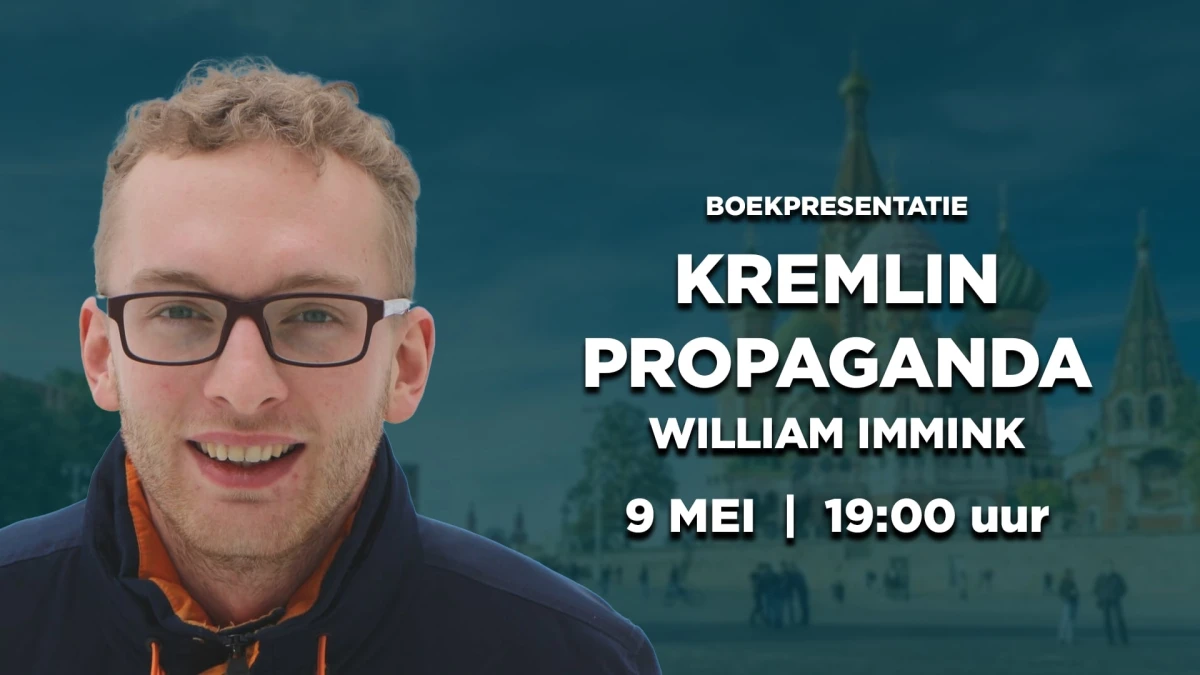 Boekpresentatie William Immink: Kremlin Propaganda - Forum voor Democratie