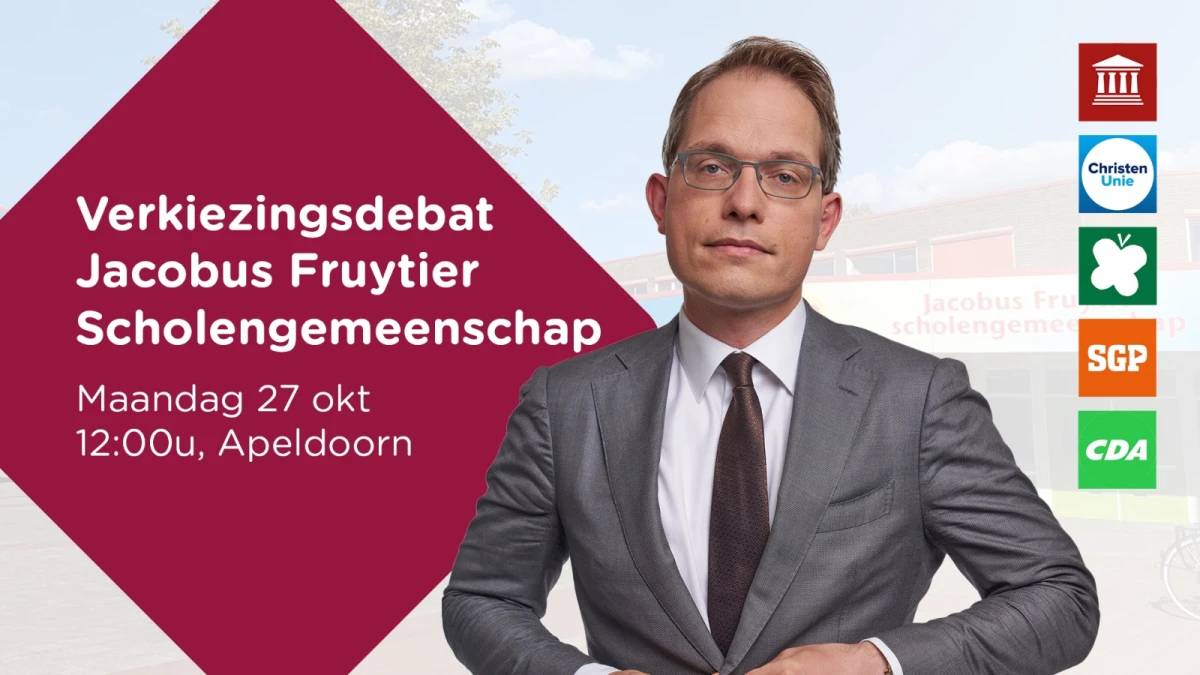 Verkiezingsdebat op Jacobus Fruytier - Forum voor Democratie