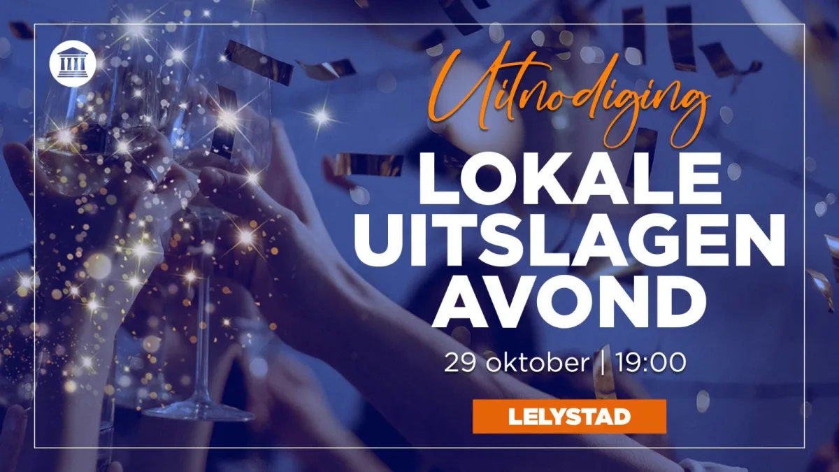 Uitslagenavond met FVD in Lelystad! - Forum voor Democratie