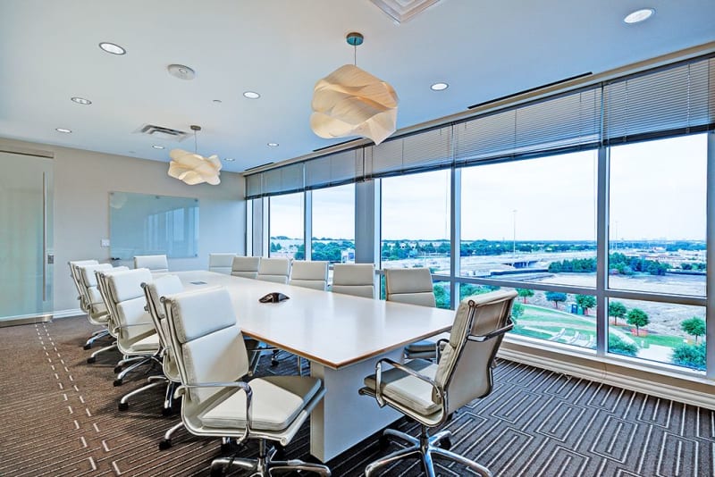 16 Person Meeting Room at Premier Workspaces - One Allen Center | Gable