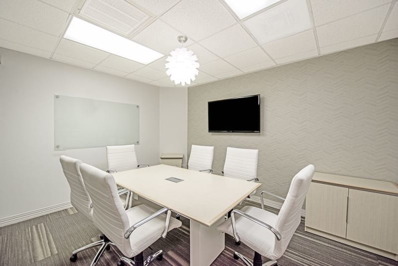 6 Person Meeting Room at Premier Workspaces - Plaza Del Mar | Gable