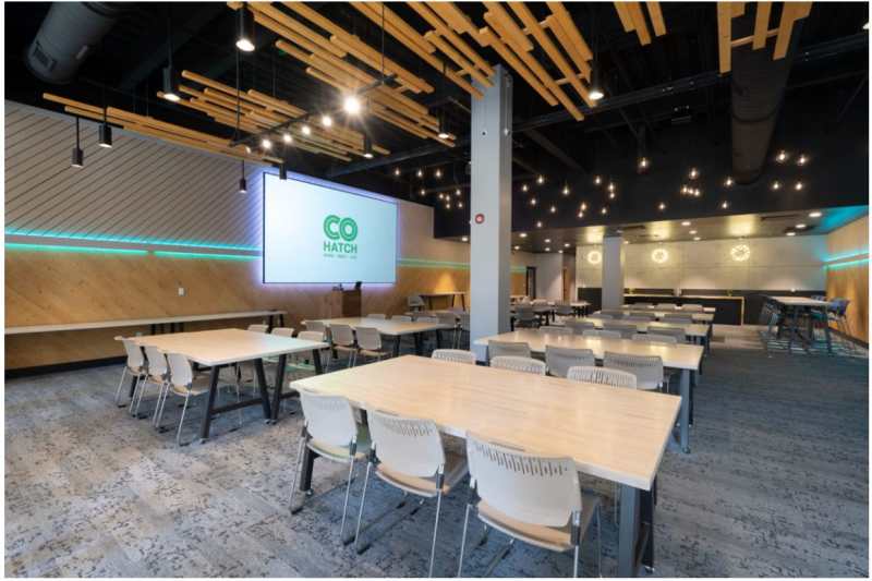 The Meridian - Meeting Space - at COhatch Polaris | Gable