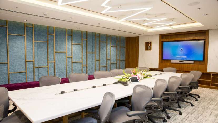 14 - Seater Board Room 10A at The Executive Centre - Panchshil Business ...