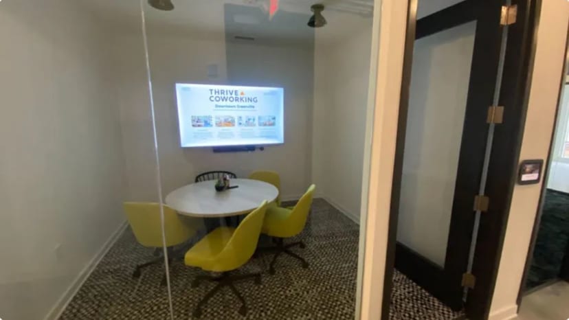 Park Meeting Room at THRIVE Coworking - Greenville | Gable
