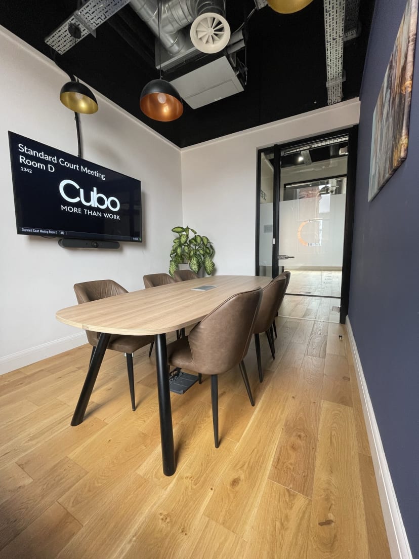 Small Meeting Room (6 Seats) at Cubo - Standard Court, Nottingham | Gable