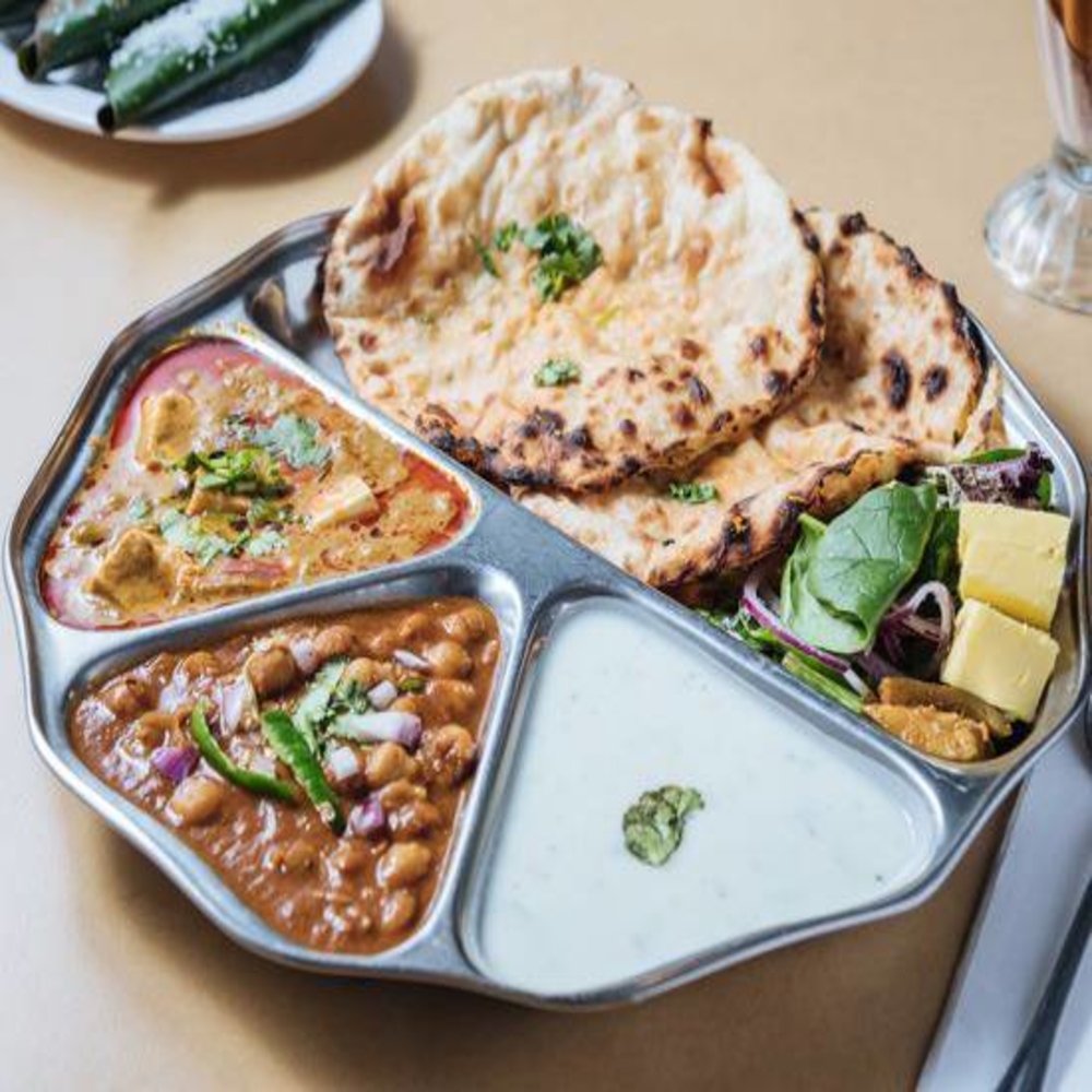 Order Paratha / Kulcha thali Online - Masala Bar And Grill Berwick
