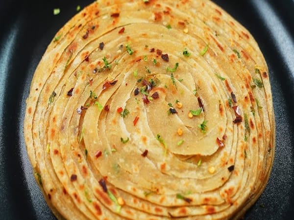 Order Chilli Lacha Paratha Online - Delight Street Eats