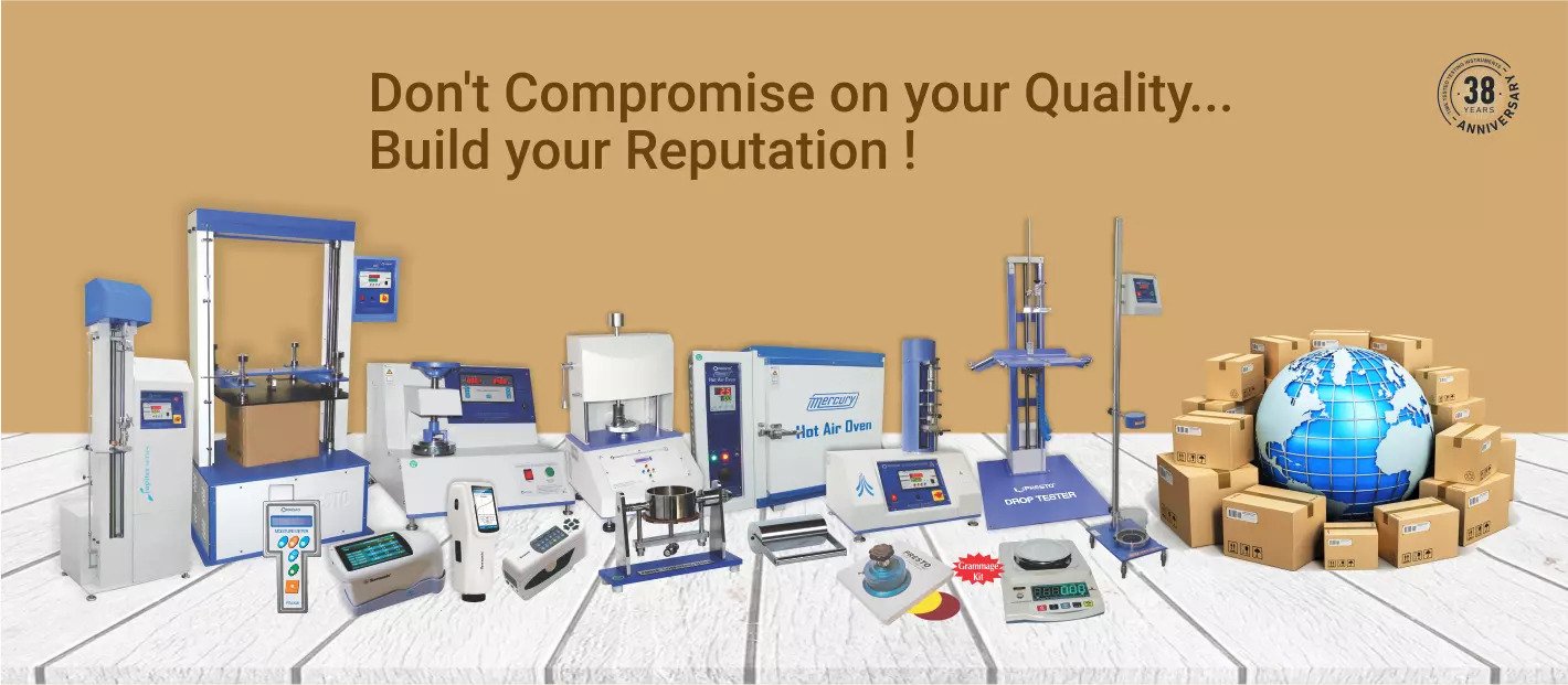 Paper & Packaging testing instruments manufacturer in India