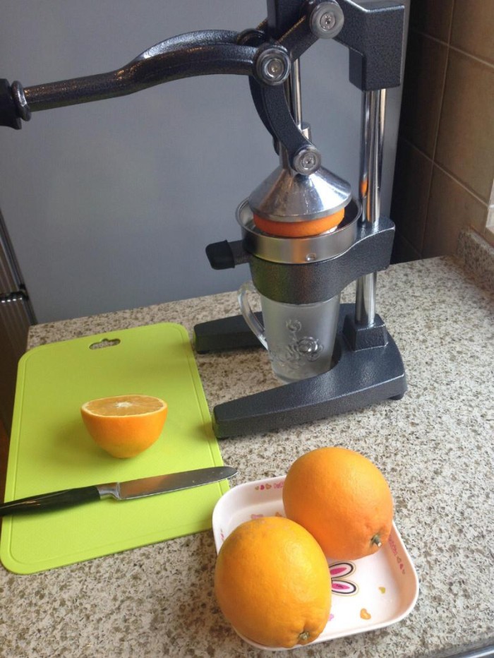 Jual Alat Pemeras Jeruk Manual Press Buah Pembuat Jus Besi Stainless ...