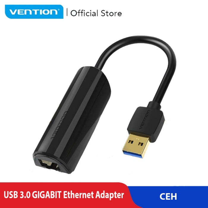 Jual Vention USB to Lan RJ45 Ethernet Adapter High Speed For Mac ...