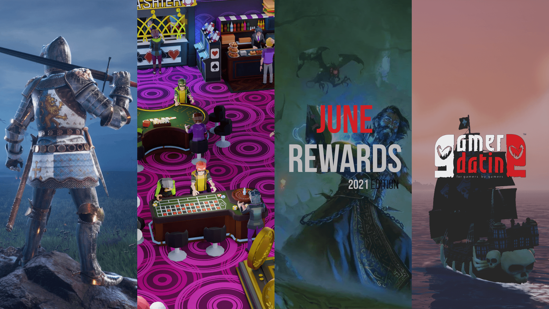 June Rewards - The latest new games for you! | GamerDating