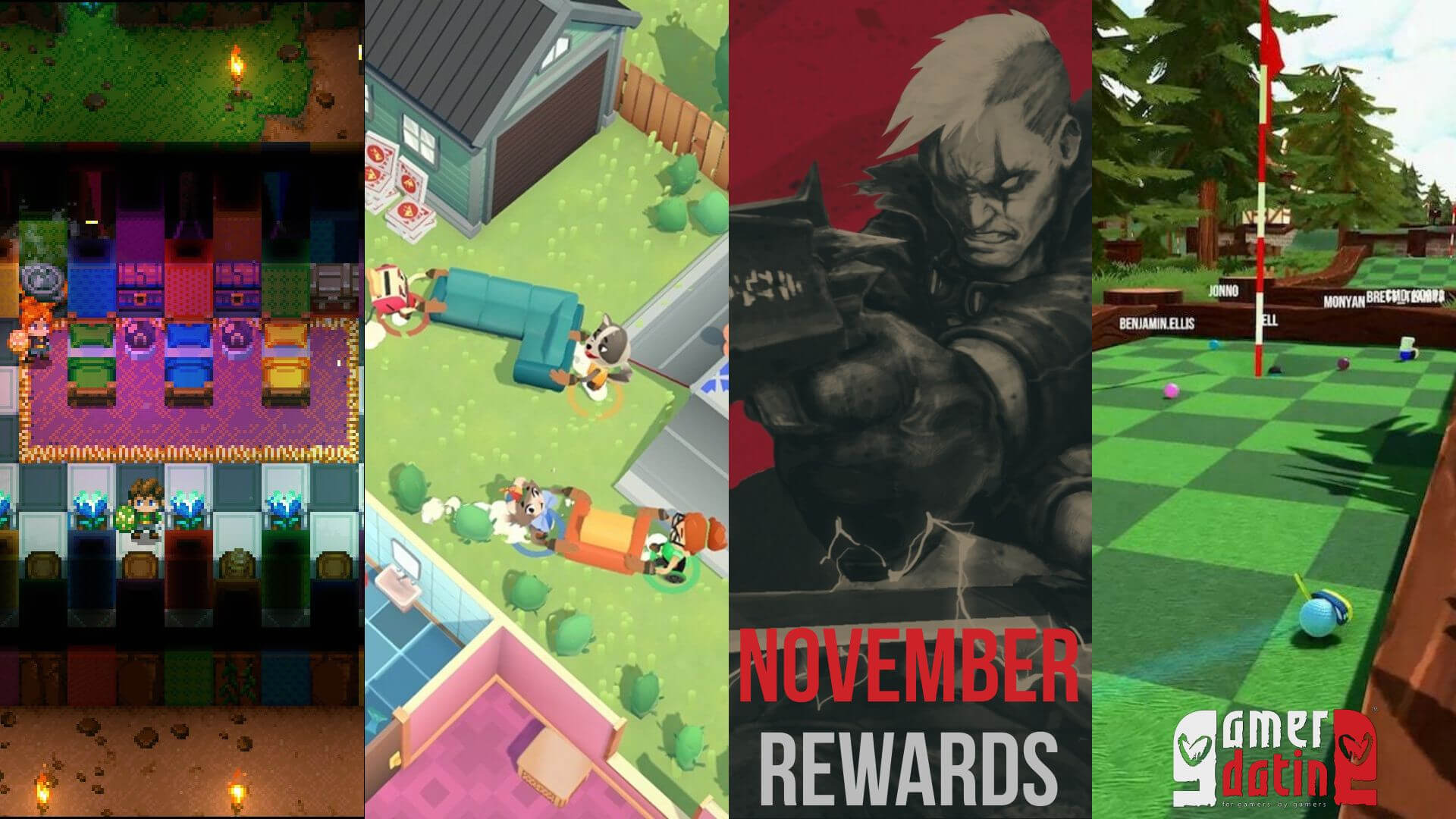 November includes Core Keeper, Golf with your Friends and Moving with ...