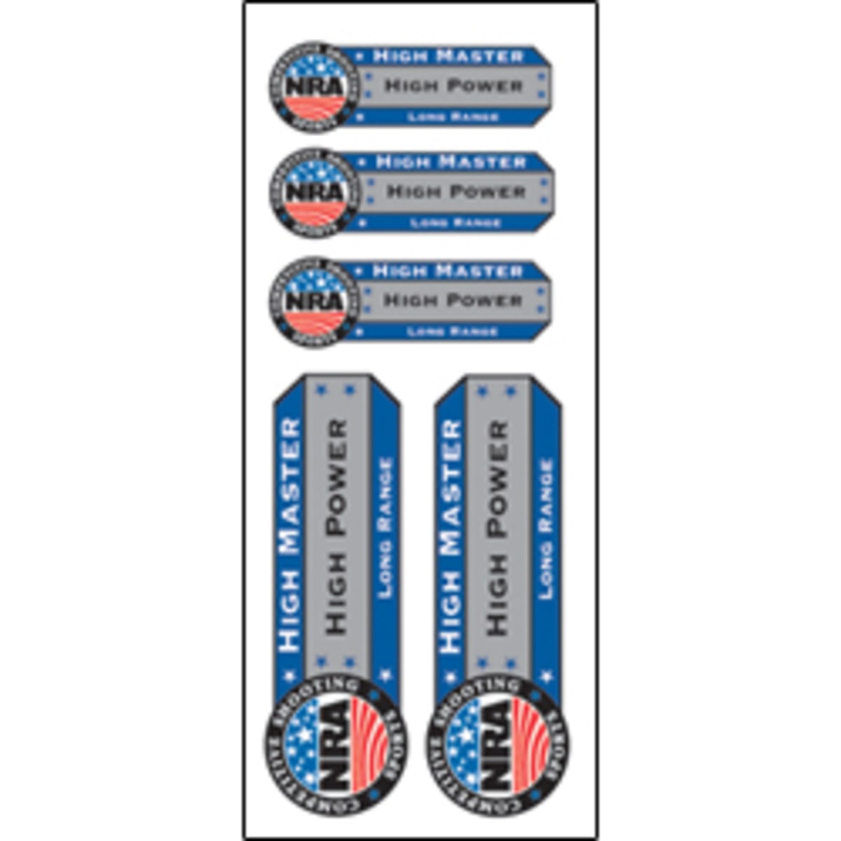 High Power Rifle Long Range Classification Decal - High Master