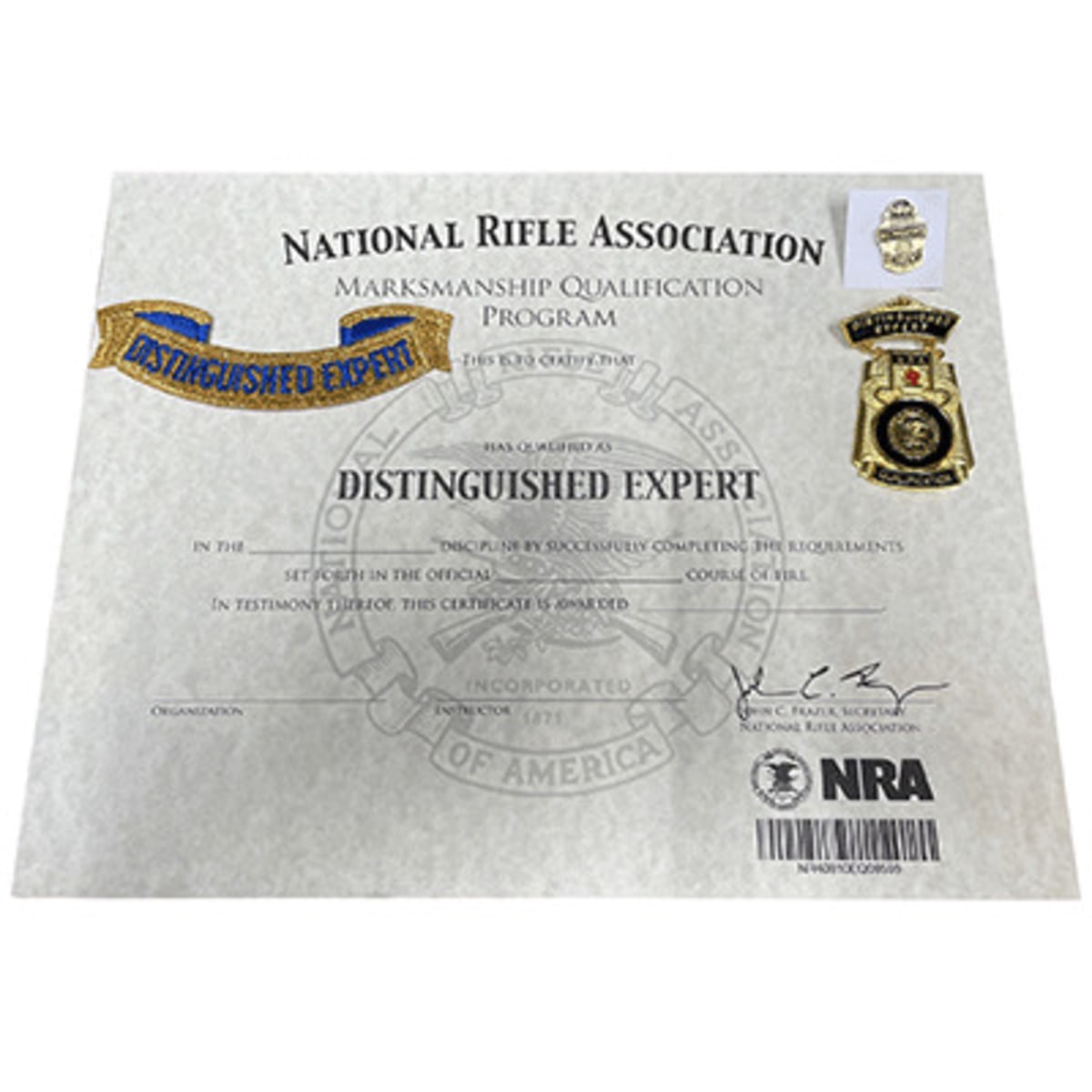 Qualifications Distinguished Expert Packet