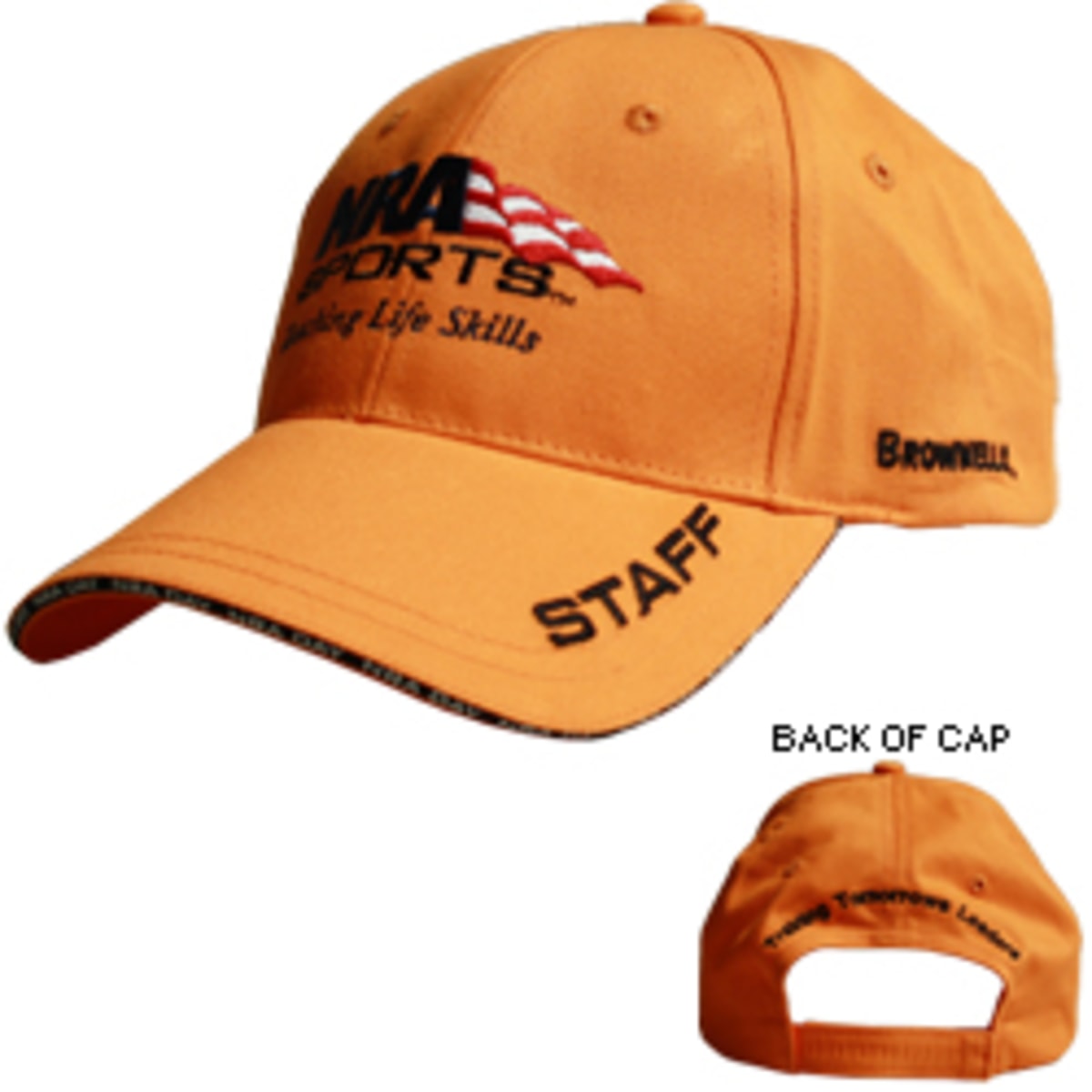 Orange Staff NRA Day Hat
